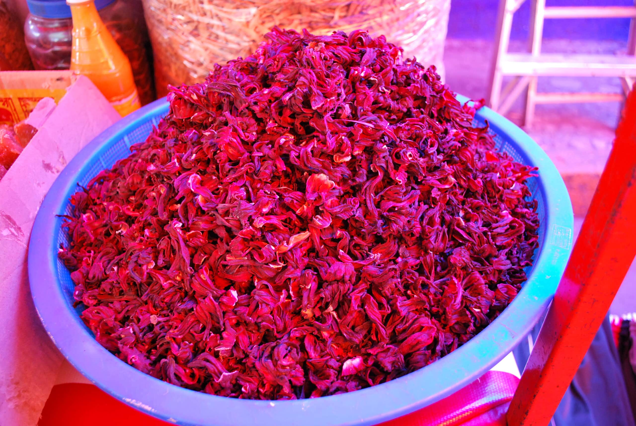 Agua de Jamaica 1980 (Hibiscus Agua Fresca)